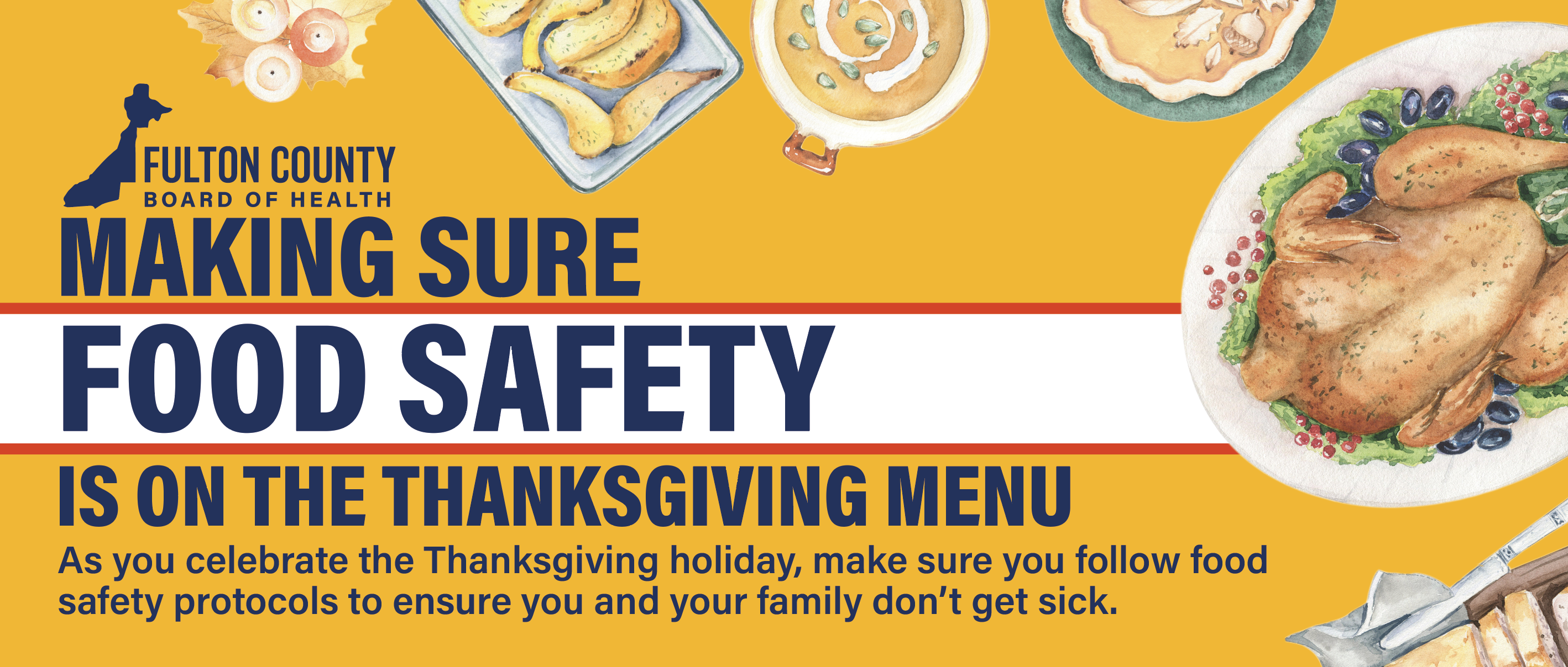 Fulton County Board of Health Serving Food Safety This Holiday